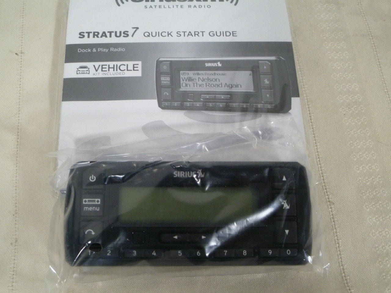 Sirius XM Stratus 7 Satellitte Radio Receiver only New Sealed