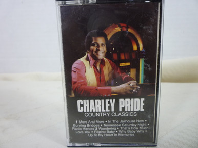 Charlie Pride Country Classics Cassette Tape