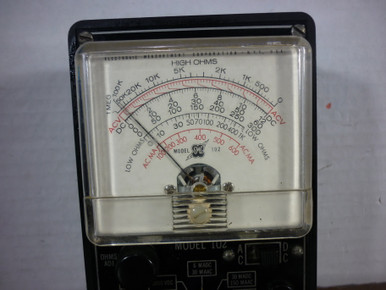 Vintage Electronic Measurements Corp. EMC Model 102 Test Meter Tested ...