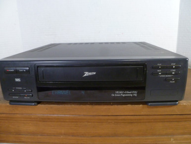 Zenith VCR Player Recorder VR-2412 On VHS Tape Serviced
