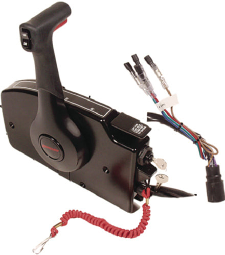 881170A15 Quicksilver Mercury Side Mount Remote Control Box 40hp ...