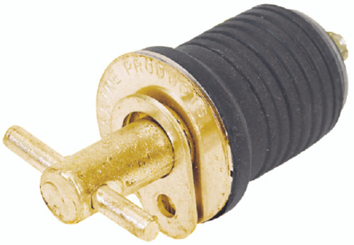 020899-10 Moeller 1" Brass Turn-Tite Drain Plug - Primeau's Marine and ...