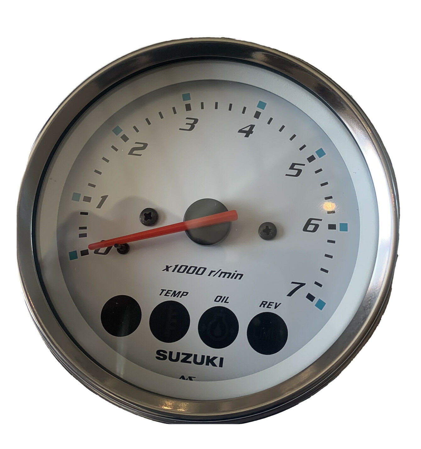 34200-93J12 Suzuki White Tachometer Gauge w Monitor - Primeau's Marine and Small Engines Plus