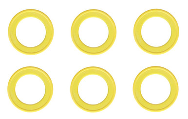 26-8M0204693 Quicksilver Mercury Yellow Drain Screw Washer Seal 6/PK ...