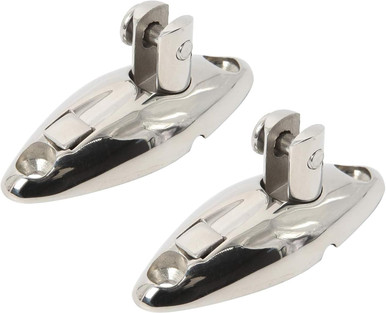 NBJK-0474-02-CA Stainless Steel Quick Release Bimini Top Swivel Hinge ...
