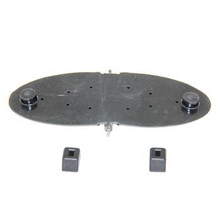 EXHAUST WATER SHUTTER, MERCRUISER V6 V8, W/4" Y-PIPE 1992-2001 ...