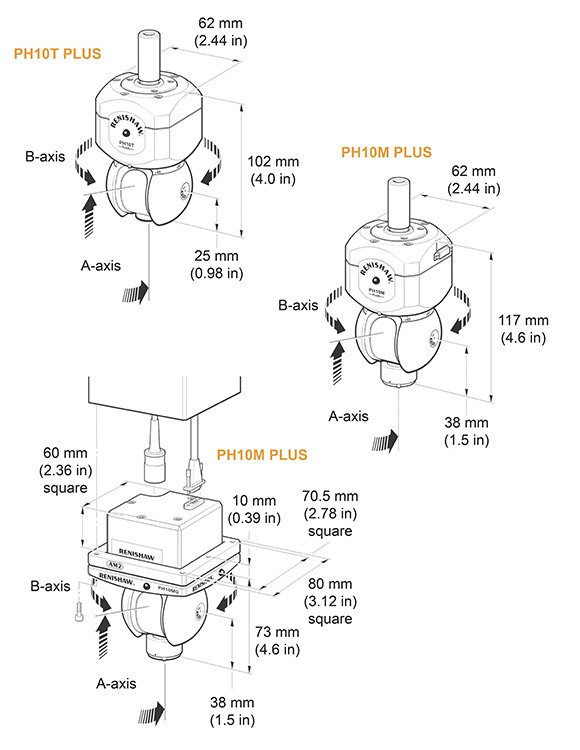 Renishaw PH10T PLUS Probe Head | A-5863-2000 | RenishawProbe