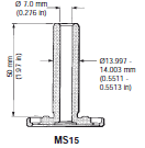Renishaw MS15 CMM Probe Shank | M-1041-2153 | RenishawProbe