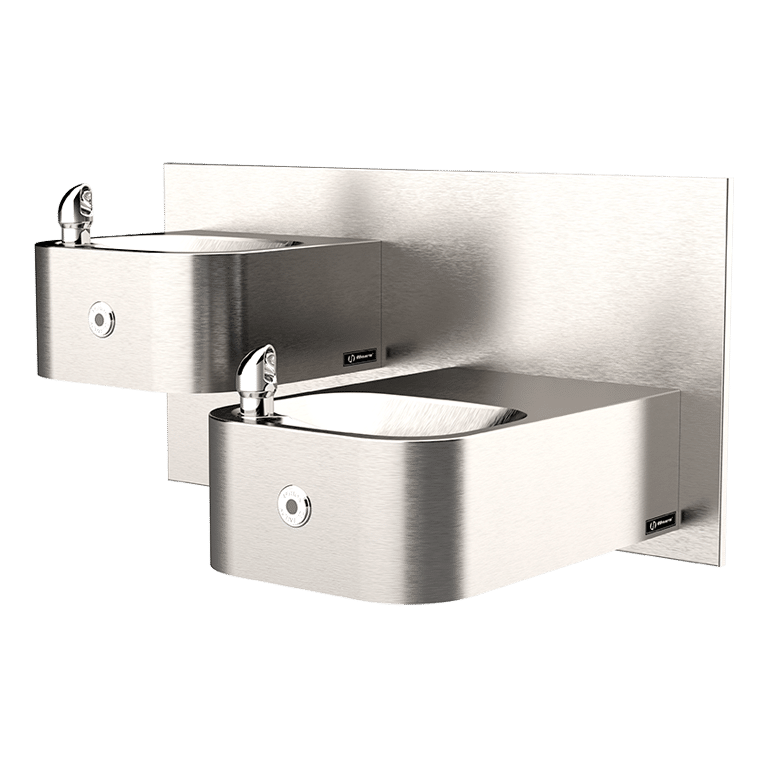Haws 1119.14HO2 ADA Vandal-Resistant Motion-Activated 14 Gauge Fountain