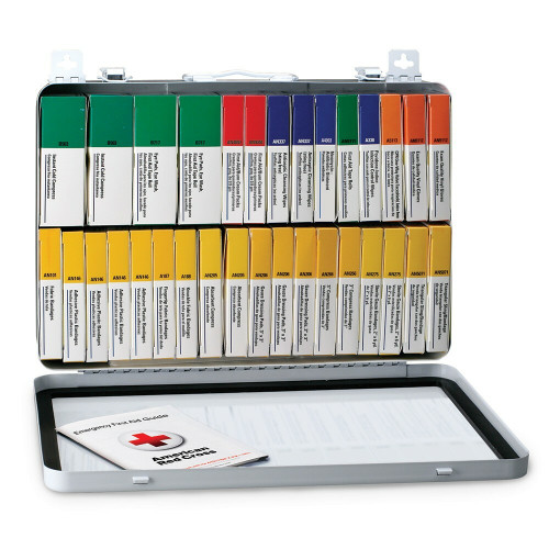 First Aid Only 243-AN 36 Unit First Aid Kit, Metal Case