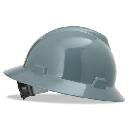 MSA Fastrac V-Gard Full Brim Hard Hats