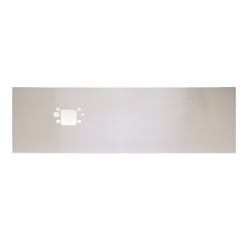 Haws BP32W White Painted Stainless Steel 32" Back Panel For Model 1920W