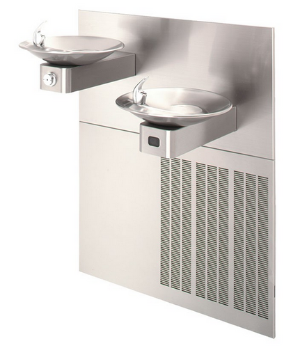 Haws H1011.8HO Sensor Operated Hi Lo Wall Mount Fountain
