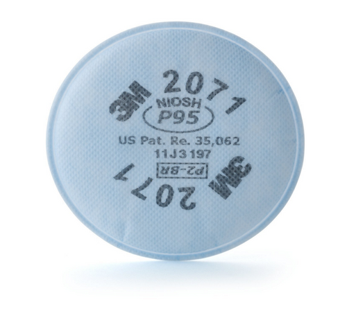 3M 2071 P95 Particulate Filter Disk - 2 Each