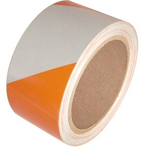 INCOM Orange/White Engineer-Grade Reflective Tape