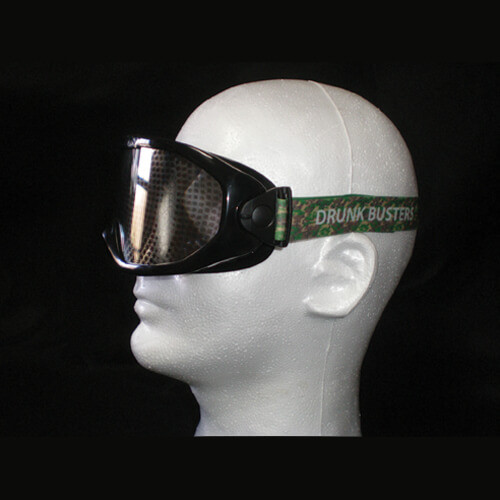 Drunk Busters Drug Simulation Goggles - Camo Strap