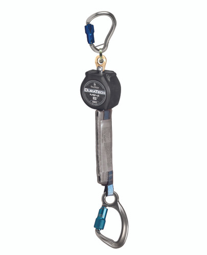 FallTech 72706SG6 6' Mini SRD Single-Leg Aluminum Carabiner/Aluminum ...