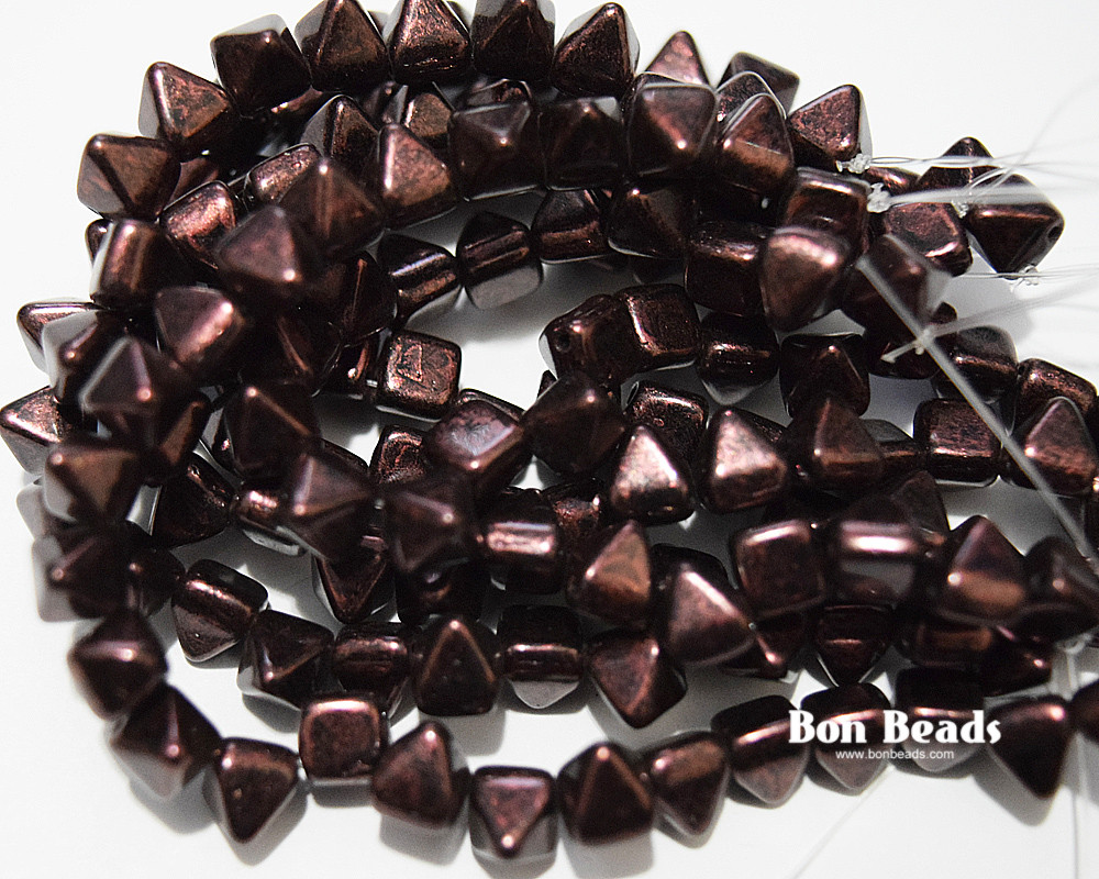 Pressed Beads - Pyramids - Bon Beads