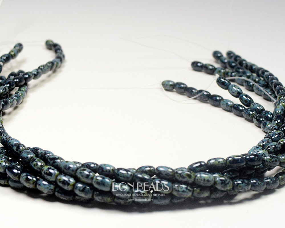 Pressed Beads - Rice Beads - Bon Beads