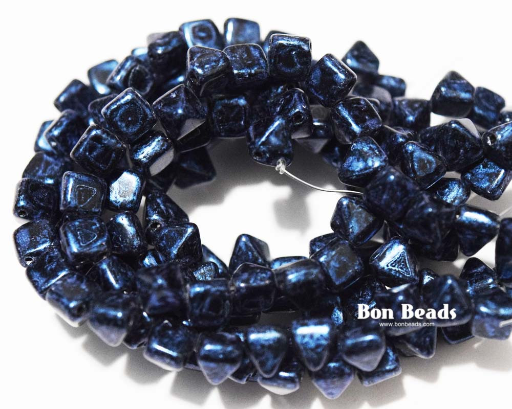 Pressed Beads - Pyramids - Bon Beads