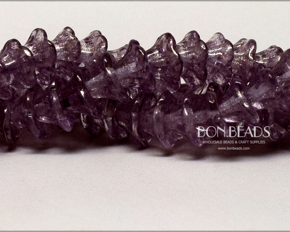 Pressed Beads - Flower Cups - Bon Beads