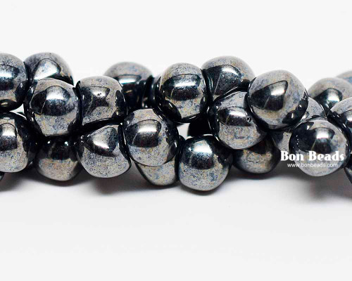 7mm Coral Wide Cap Mushroom Buttons (150 Pieces) - Bon Beads