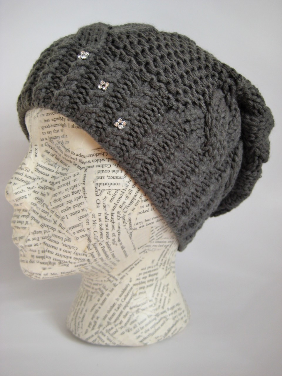 Lady's Slouchy Hat| Slouchy Beanie Hat| Womens Slouchy Hat