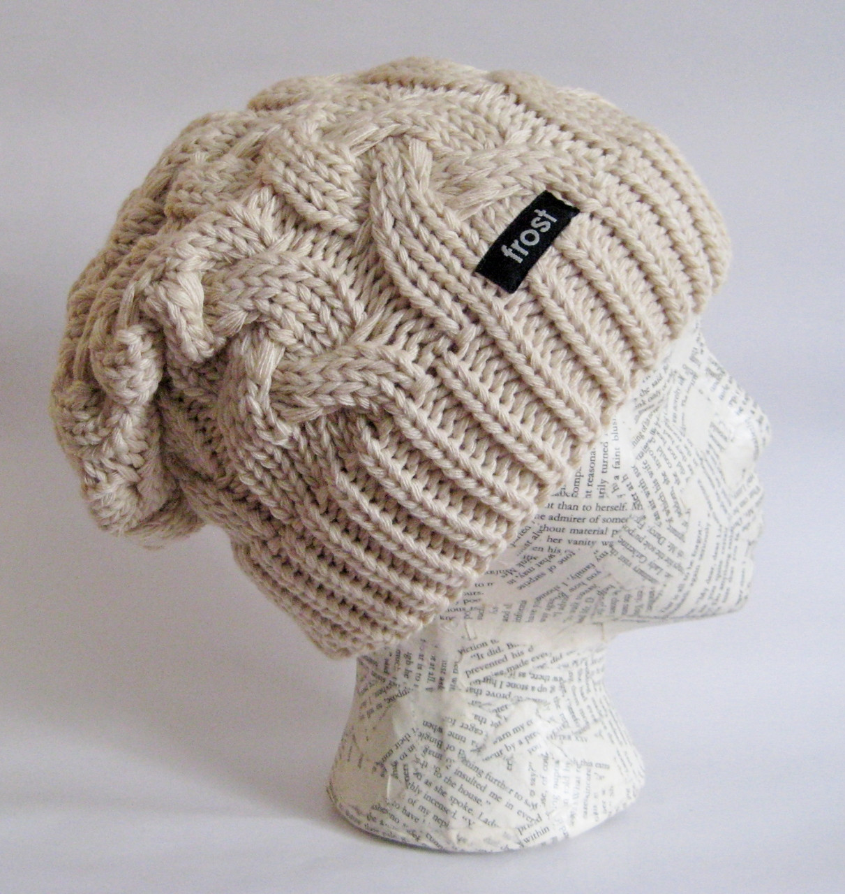 Woman's Slouchy Beanie| Slouchy Winter Hat| Winter Knit Hat
