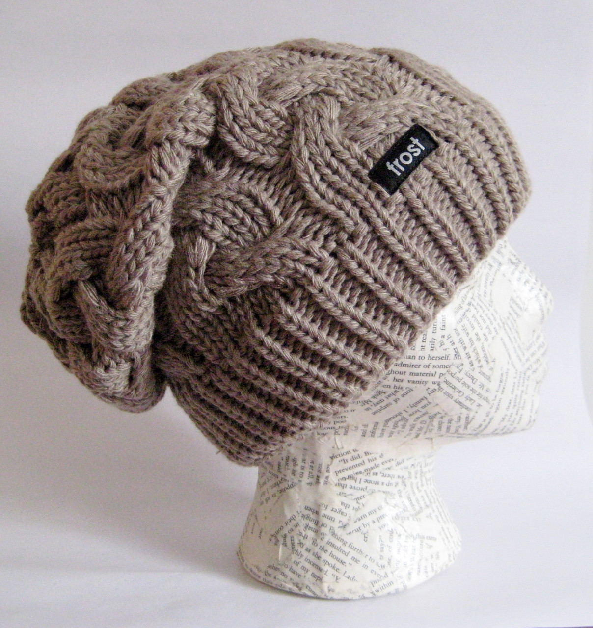 Woman's Slouchy Beanie| Slouchy Winter Hat| Winter Knit Hat