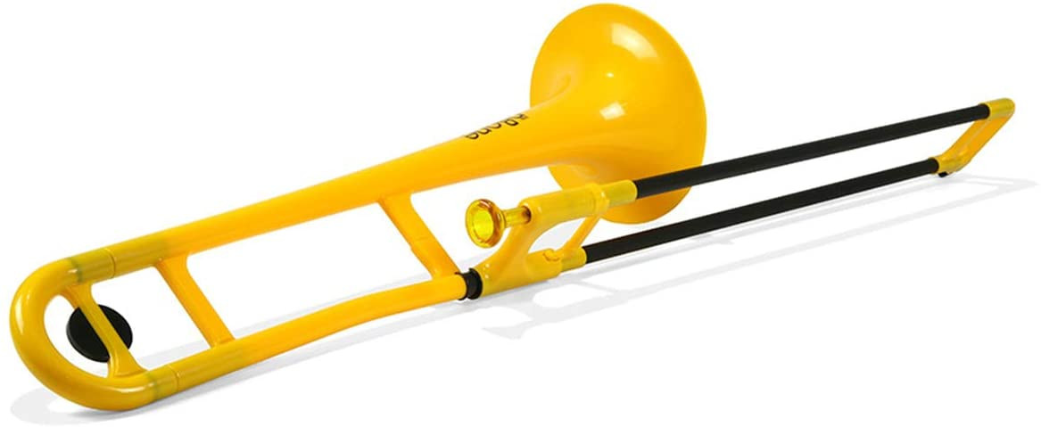 plastic trombones