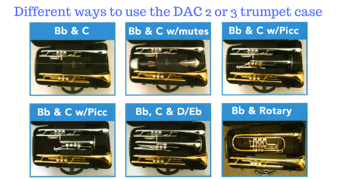 DAC TP2+a Multi Trumpet Compact Case- REVISED - Canadian Brass Store