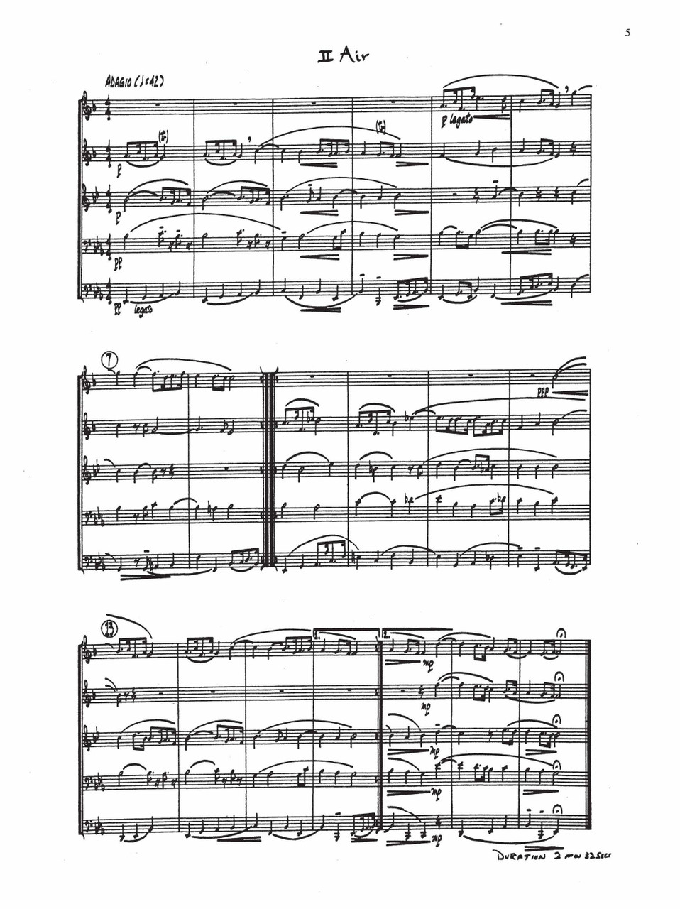 Suite From Water Music For Brass Quintet Handelarr Mills Pdf
