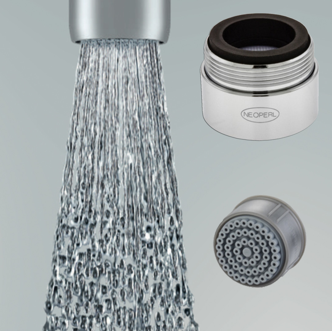 Neoperl 1.0 gpm Dual Thread Vandal Proof Rain Spray Stream standard ...