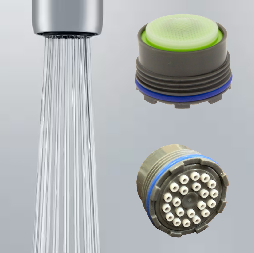 Neoperl Cache Spray 0.5 gpm PCA Ultra Low Flow SLC M18.5 Bathroom Tiny ...