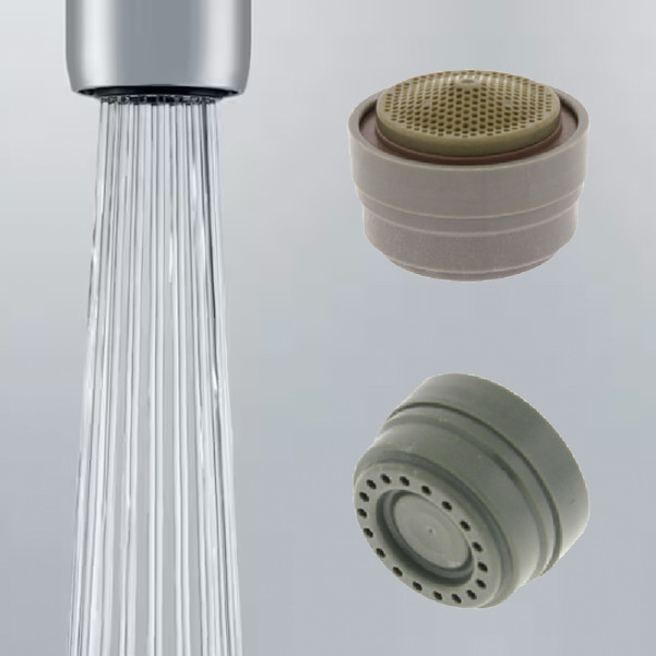 Neoperl 0.35 gpm CareGuard Dual Thread Needle Spray Stream Junior ...