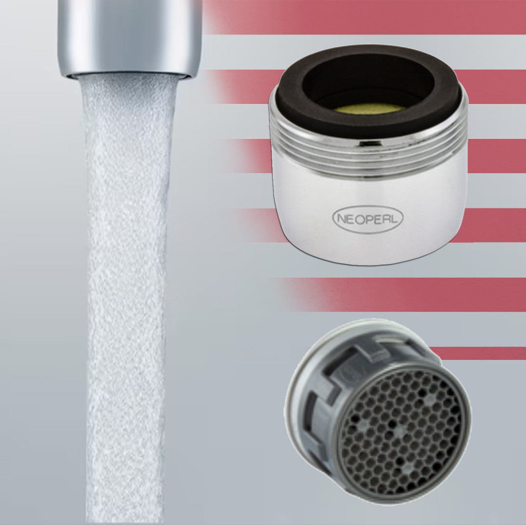 Neoperl 2.2 gpm BAA Dual Thread Standard Max Full Flow Pressure ...