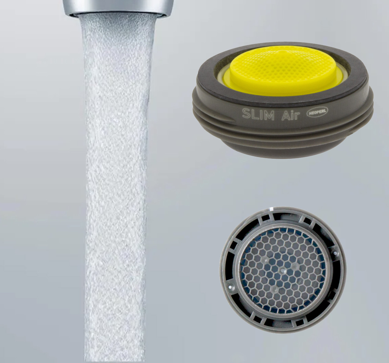 Neoperl Slim Air 2.2 gpm M24 replacement Max flow Perlator Regular ...