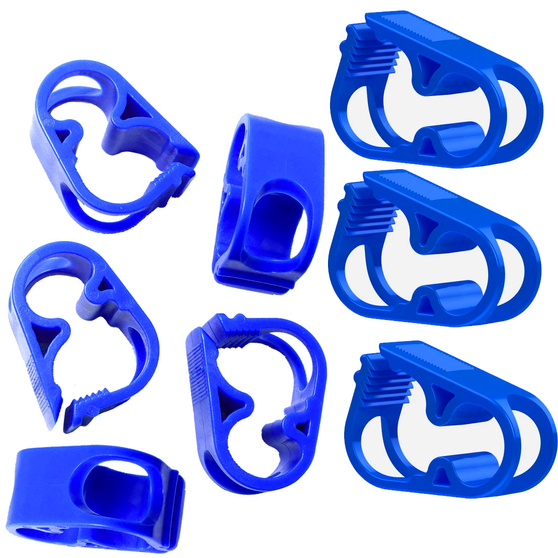 Tubing Clamp on/off Hose Control of Fluid or Air Bulk Pack six-position ...