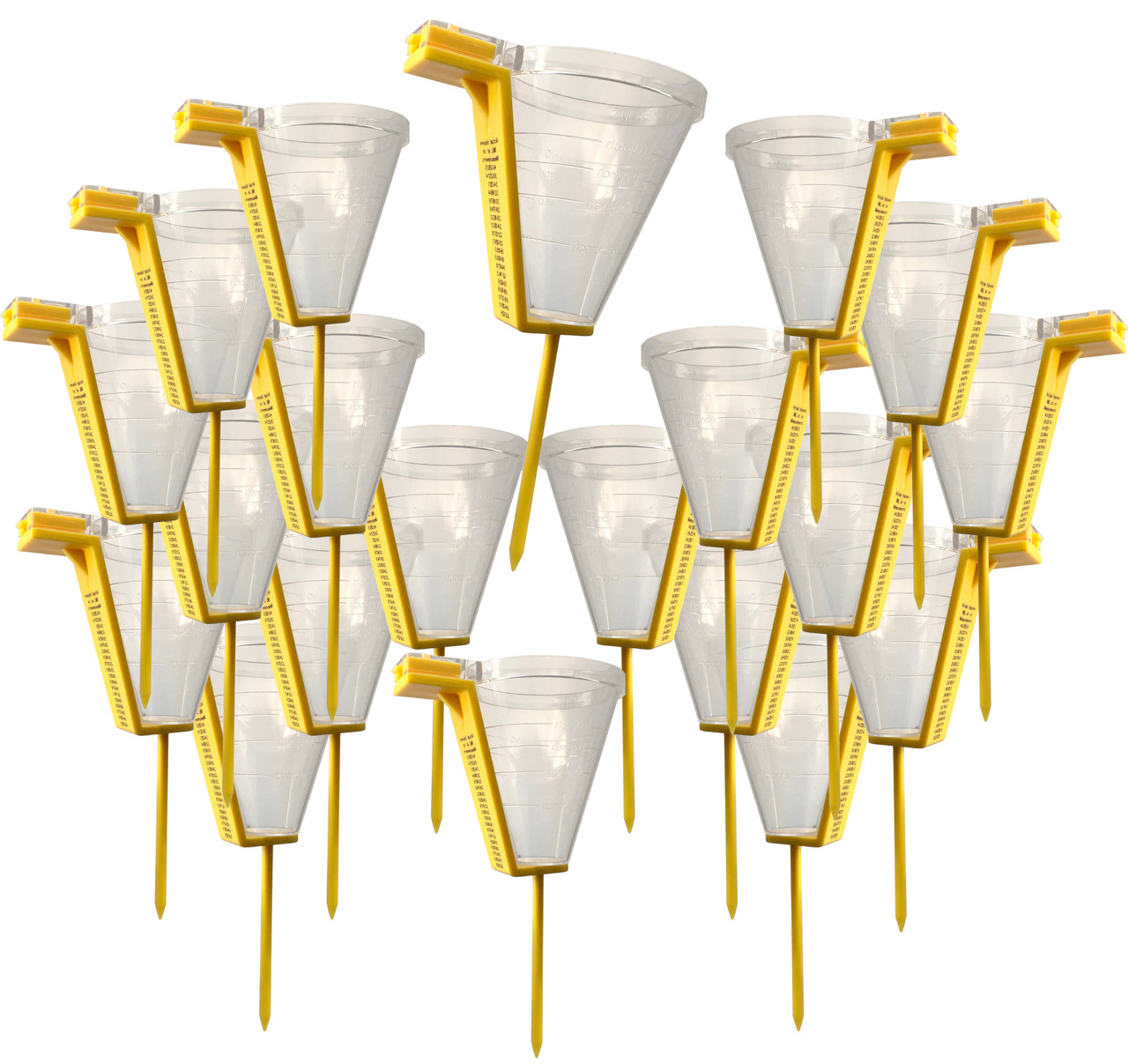 Pro Pack Set of 8 Extremely Accurate Sprinkler Calibration Gauges