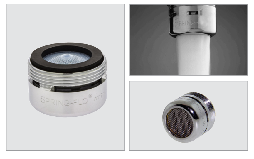 Neoperl Spring Flo 1.8 CA Kitchen 2.2 gpm / Aerated Stream Faucet ...