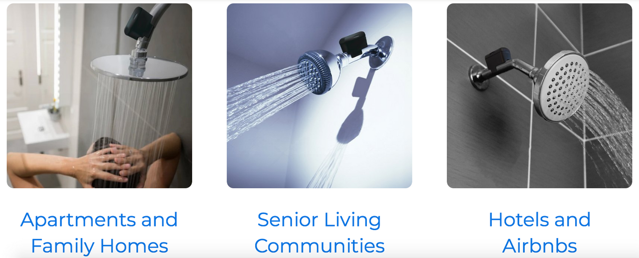 warm up water saver shower now alarm shower timer start beep adapter ...