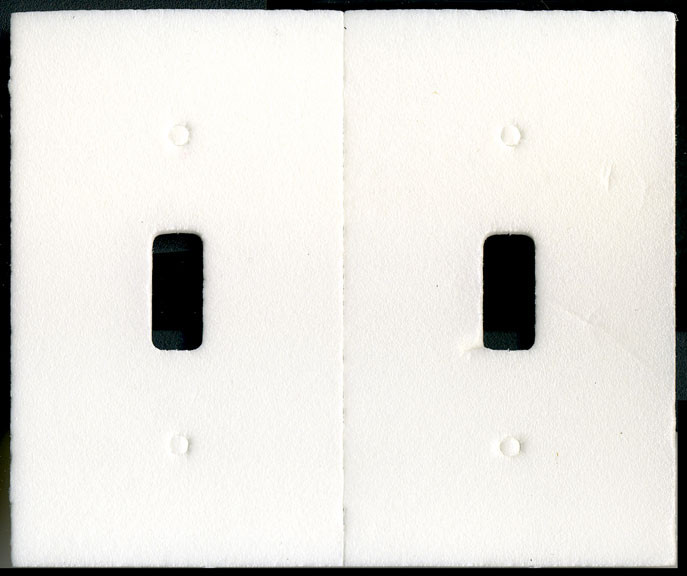 Jumbo Pack 48 Electrical Outlet & Light Switch plate Foam Gasket ...
