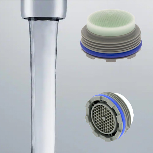 Neoperl Cache Laminar 1.5 gpm PCA Low Flow M21.5 Junior Faucet Aerator ...