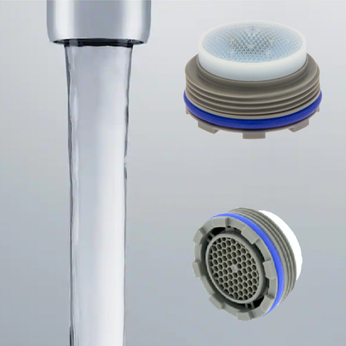 Neoperl Cache Laminar 1.8 gpm PCA Full Flow M21.5 Junior Faucet Aerator ...