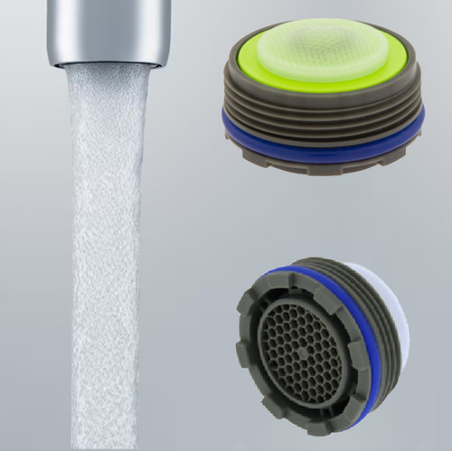 Neoperl Cache Perlator 0.5 gpm PCA Ultra Low Flow M21.5 Junior Faucet ...