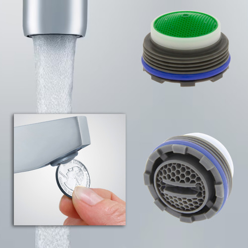 Neoperl Cache Coin Slot Perlator 1.5 gpm Low Flow M21.5 Junior Faucet ...