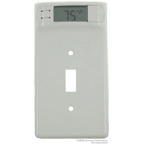Digital Wall plate Temperature Thermometer Light Switch Plate Pal ...