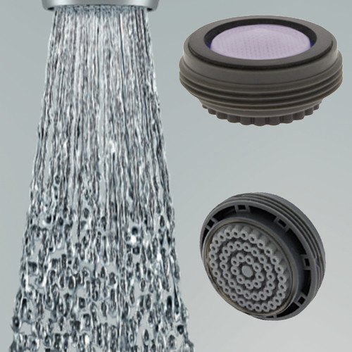 Neoperl Slim ITR Rain Spray 2.0 gpm PCA Full Flow M24 Shower Perlator ...