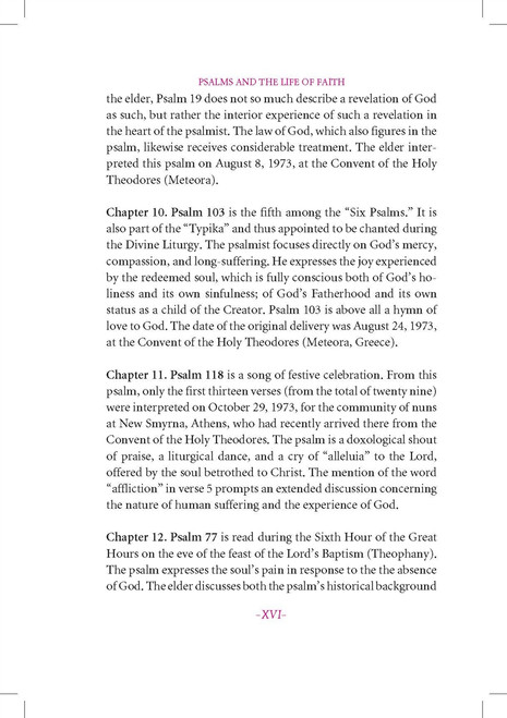 Psalms and the life of faith