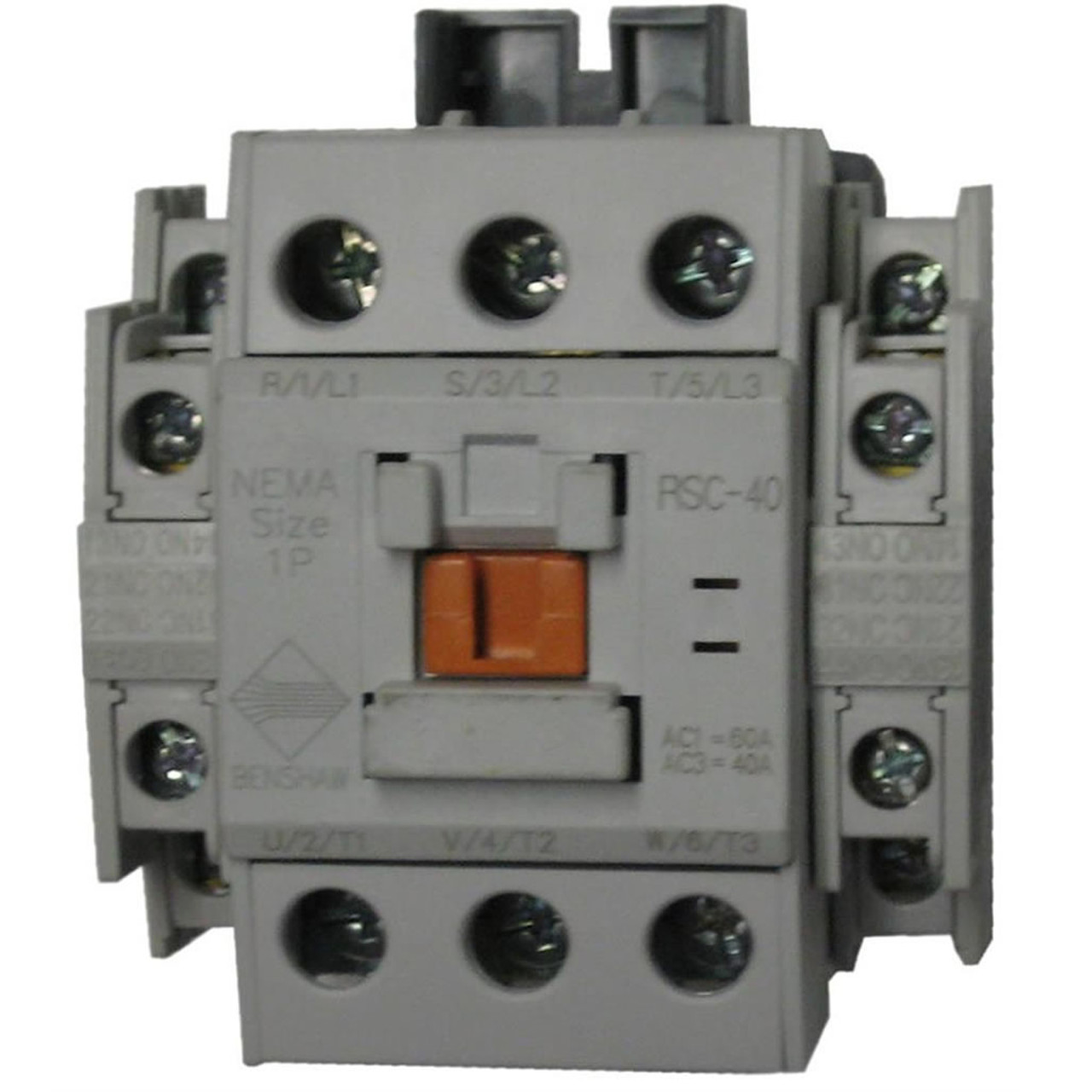 Benshaw RSC-40-6AC120 contactor